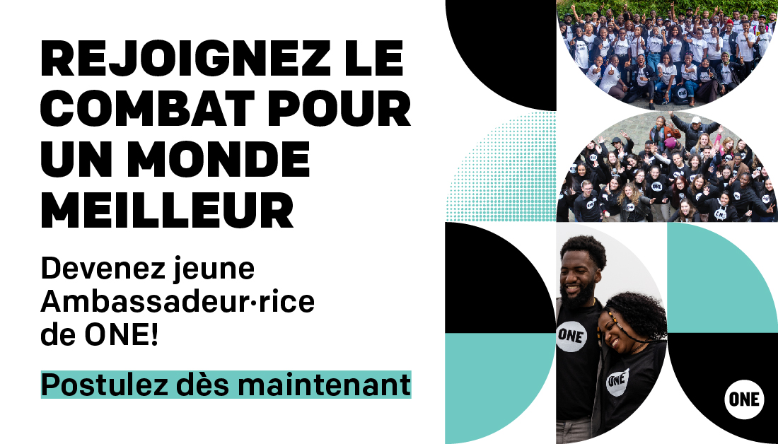 Devenez jeune Ambassadeur·rice - ONE.org France
